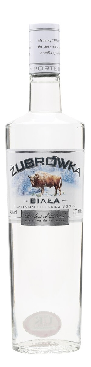 Zubrowka White Vodka - Zubrowka Biala Vodka 0,7 Liter - Fås kun her!