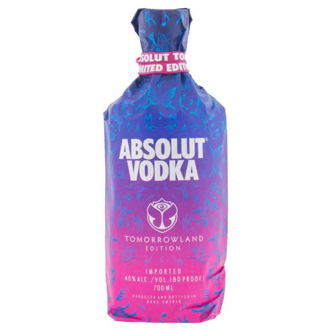 Få Absolut Tomorrowland Edition til kun 209,- Det bliver et samlerobjekt!