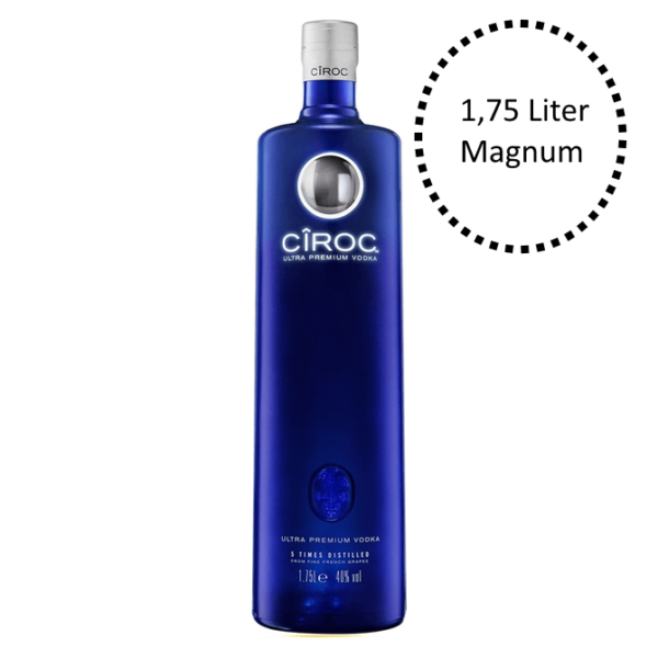 Få Ciroc Magnum Vodka 1,75 Liter til kun 799,- inkl. levering! | PureVodka