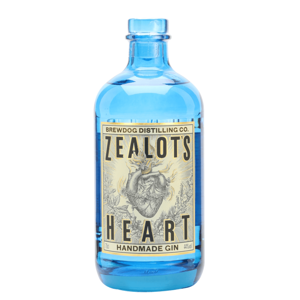 Få Zealot's Heart Gin til kun 375,- Lækker gin fra BrewDog Distilling