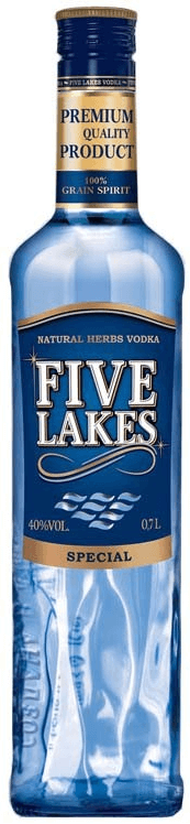 Five Lakes Vodka til kun 155,- Vodka med Taigaens urter
