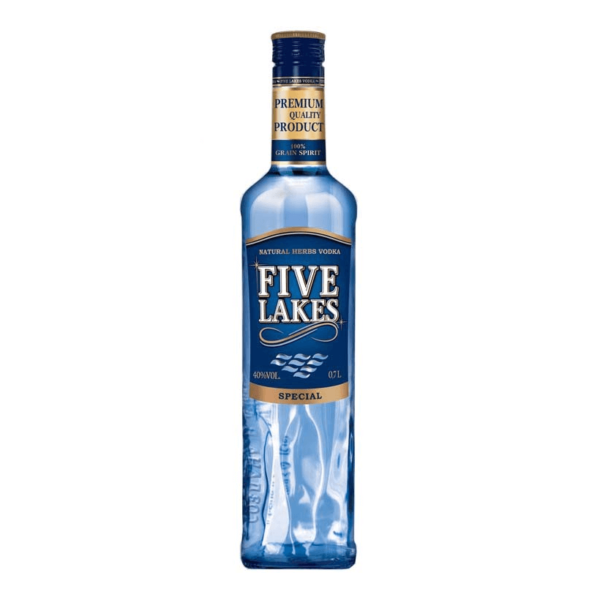 Five Lakes Vodka til kun 155,- Vodka med Taigaens urter