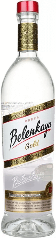 Få Belenkaya Gold Vodka til kun 179,- Ægte russisk vodka fra PureVodka